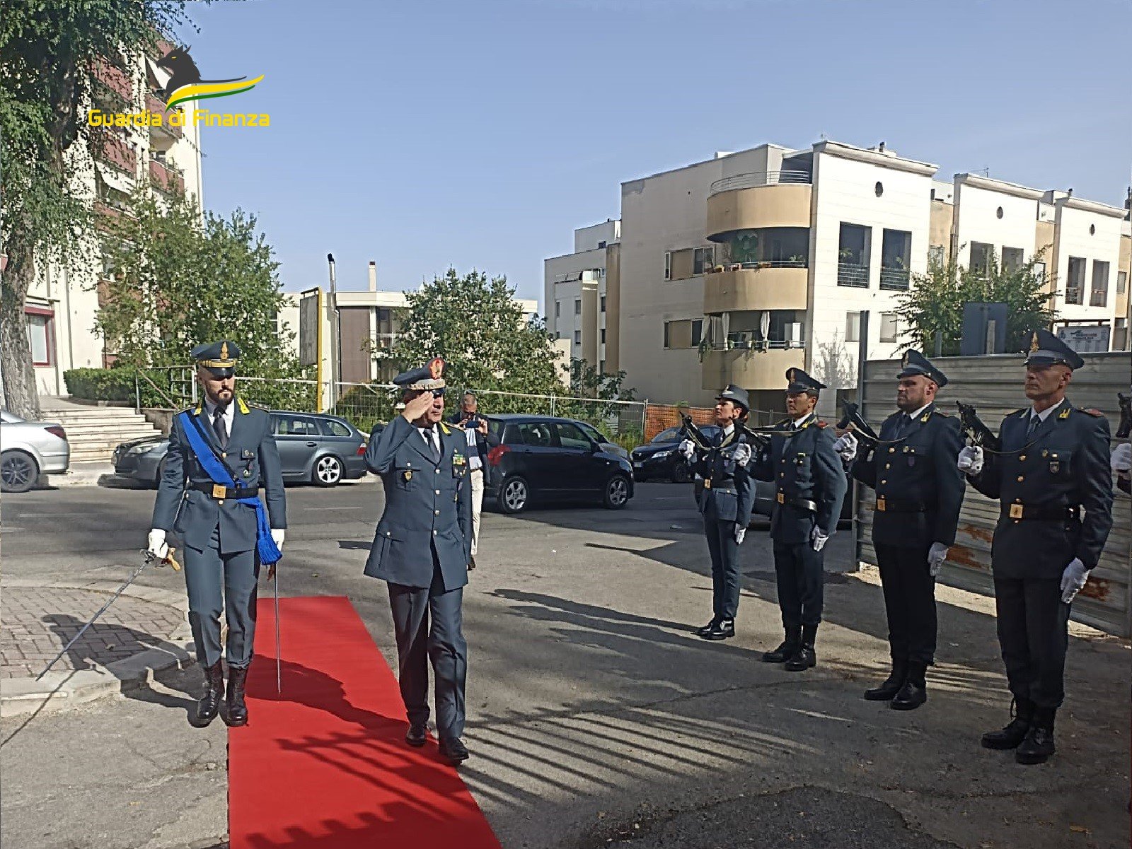 il Comandante Regionale Basilicata della Guardia di Finanza, Generale ...