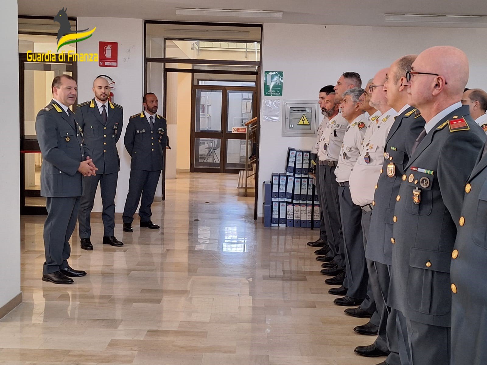 Guardia di finanza: visita del comandante regionale Basilicata ...