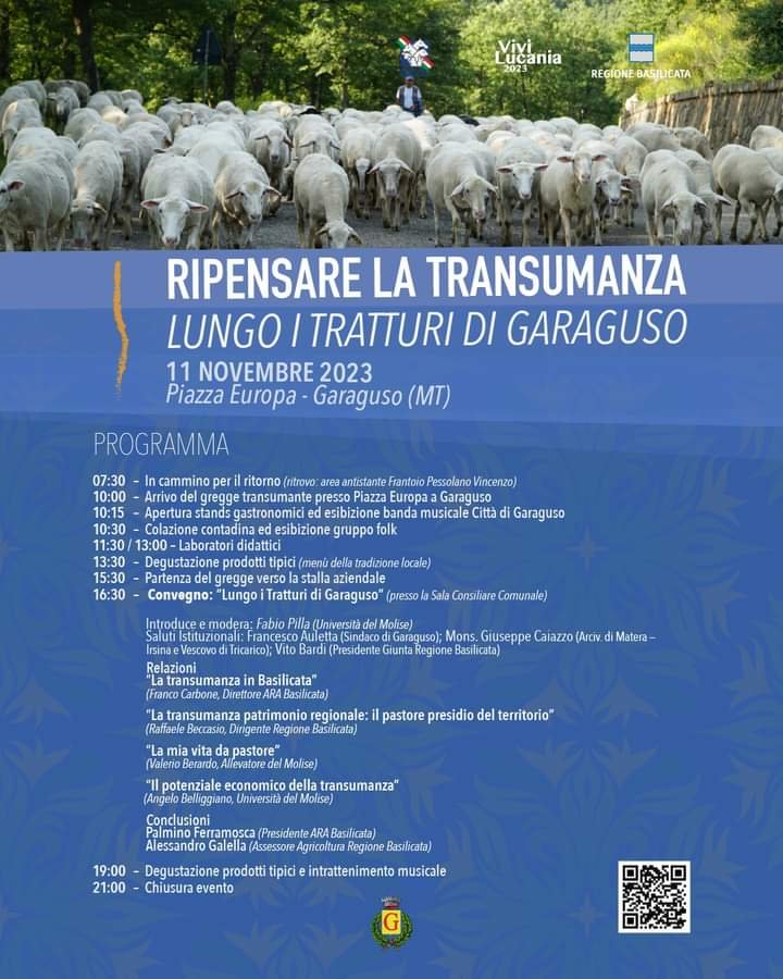 “Ripensare la Transumanza, lungo i tratturi di Garagsuo”: appuntamento ...